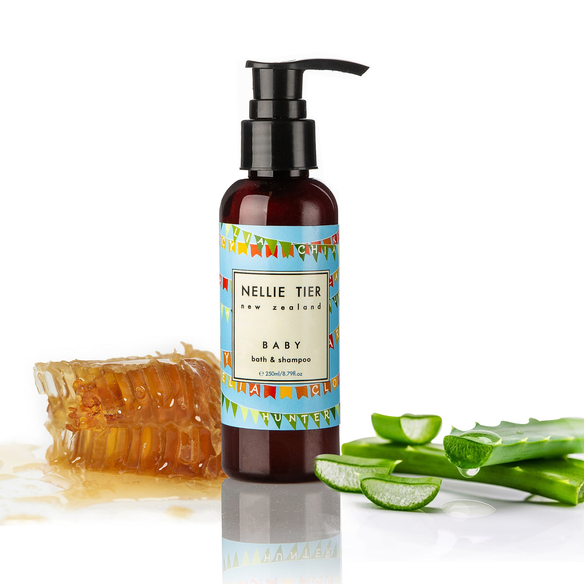 Gentle Baby Bath & Shampoo with Aloe Vera & Manuka Honey | Natural ...